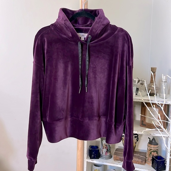 Philosophy | Tops | Philosophy M Really Pretty Deep Purple Boxy Velour ...